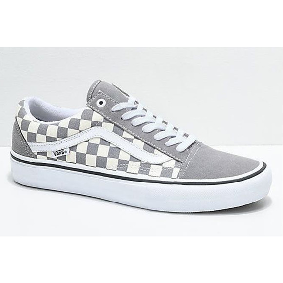 Vans | Shoes | Vans Primary Check Old Skool Pro Size 35y | Poshmark